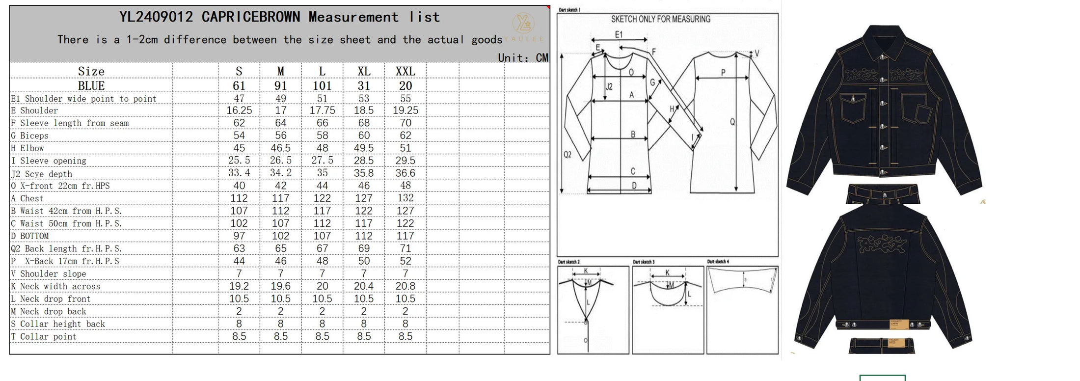 Capri Denim Jacket – ProjectCapri